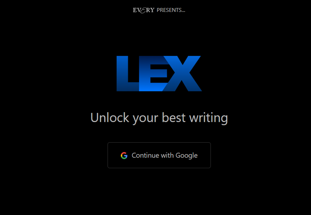 LEX for AI Writing assistant: review, features & use cases